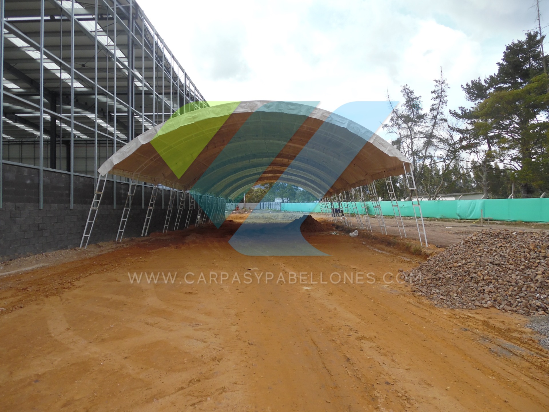 Fabricacion Carpas para Obra Civil - Fabricacion Carpas Alquiler ...